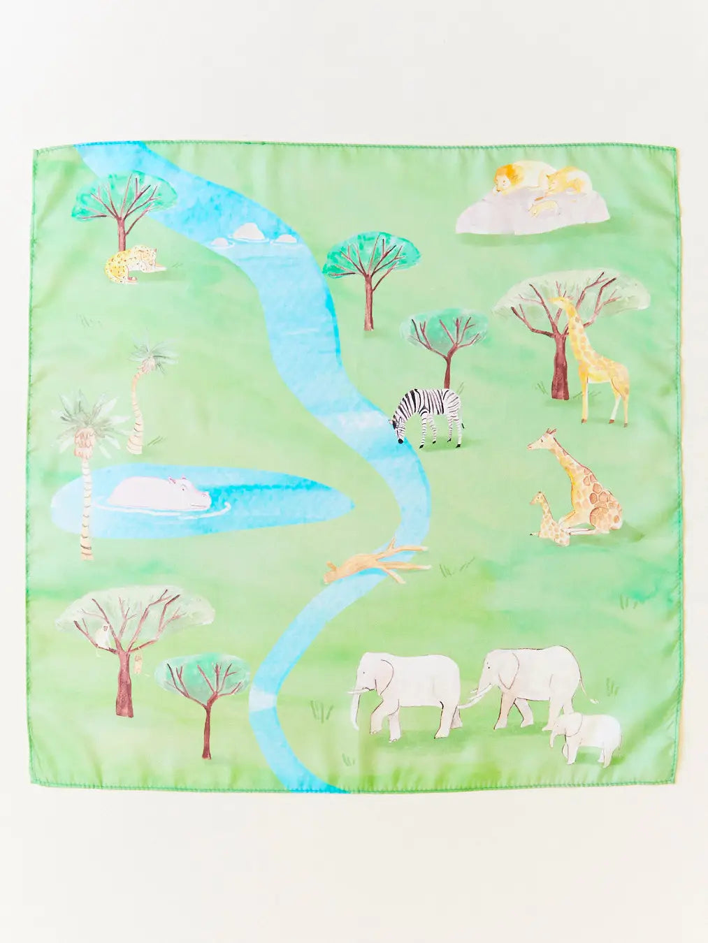 Safari Playmap - Activity Playmap Featuring Safari Animals – CHEEA Kids